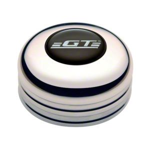 GT Performance Ecklers GT3 Standard Horn Button with GT Logo; Polished ...