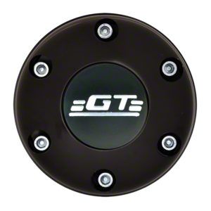 GT Performance Ecklers Euro/Gasser Horn Button with GT Logo; 6-Hole ...