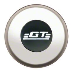 GT Performance Ecklers Euro/Gasser Horn Button with GT Logo; Smooth ...