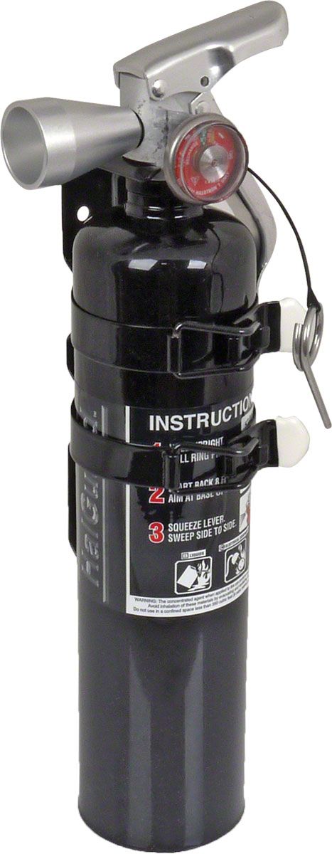 Ecklers Fire Extingusher,H3R Halguard,Black, 2.5 Lb.