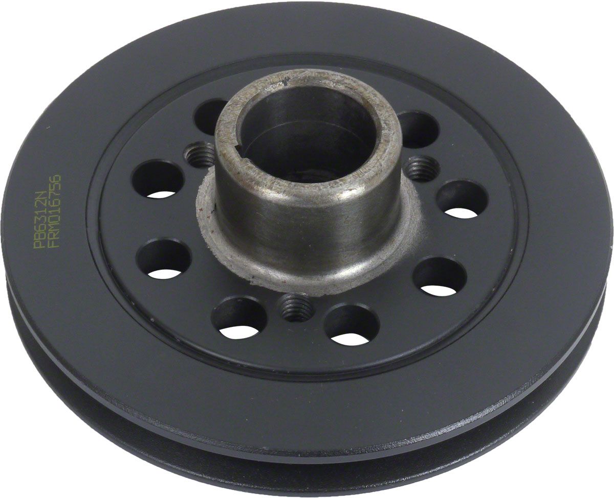 Ecklers Harmonic Balancer,Single Groove V-Belt,6 Cyl,65-70