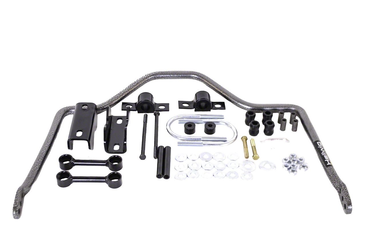 Hellwig Ecklers Tubular Rear Sway Bar 8296 (55-57 150, 210, Bel Air, Nomad w/ Rear Pocket Kit)