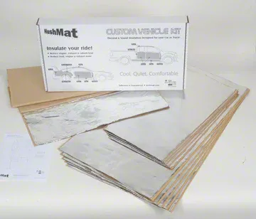 Hushmat Ecklers Sound Deadening and Thermal Insulation Complete Kit ...