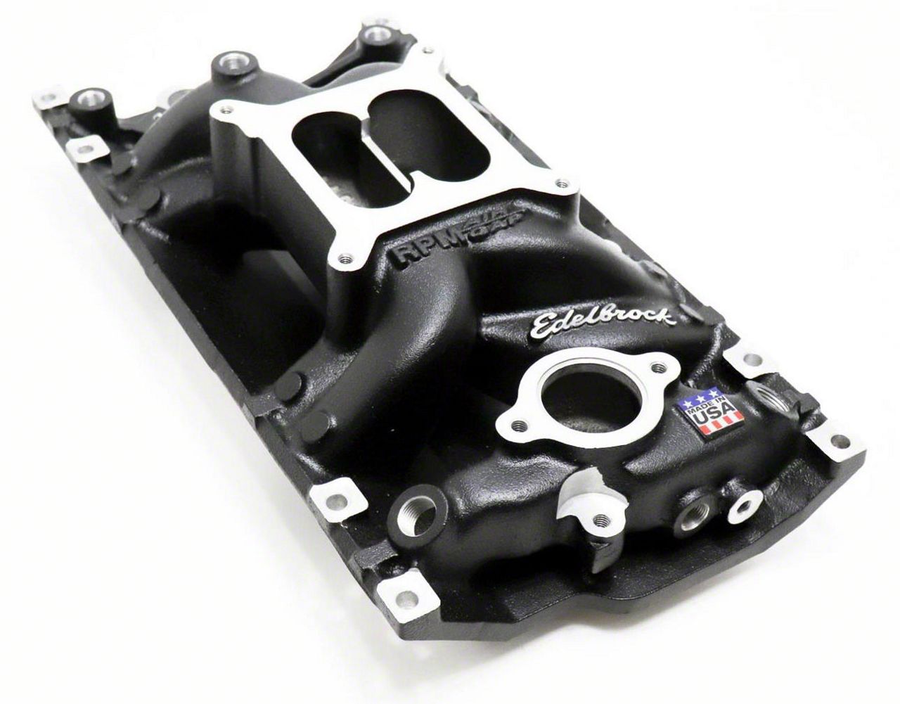 Ecklers Intake Manifold, Edelbrock Vortec AirGap Small Block Chevy with ...