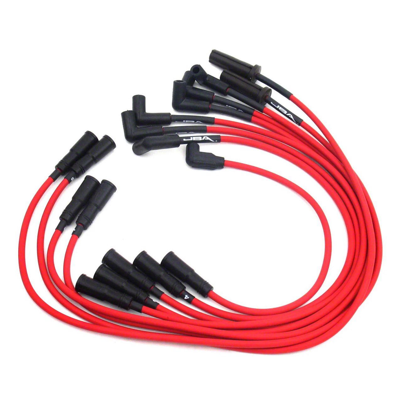 JBA Ecklers 8mm Ignition Wires; Red W0815 (92-96 Corvette C4)
