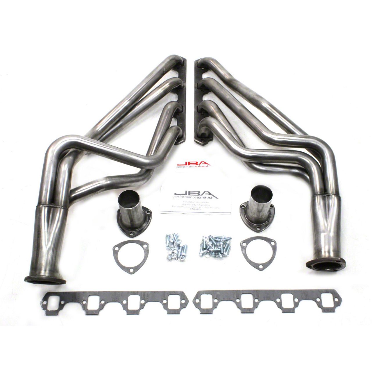 JBA Ecklers 1-5/8-Inch Long Tube Headers; Natural 6613S (64-73 260/289 ...
