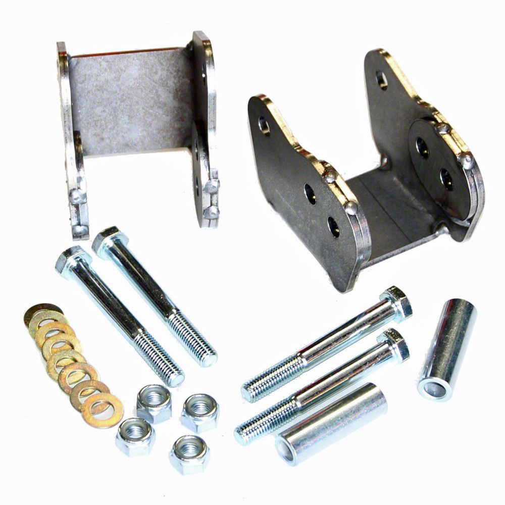 J&M Ecklers Rear Lower Control Arm Relocation Brackets; Bare 23880 (82 ...