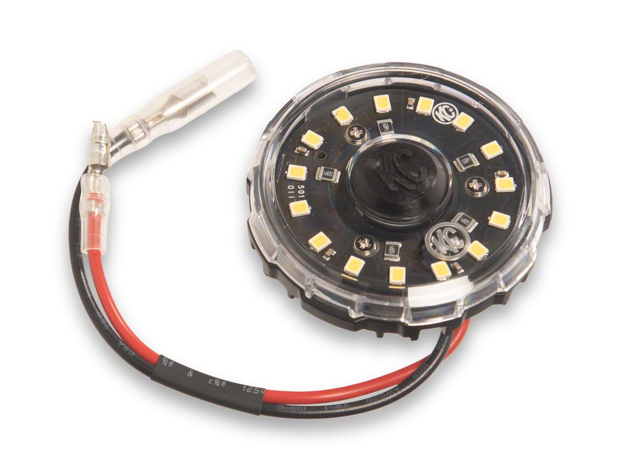 KC HiLiTES Ecklers Cyclone V2 LED Single Light; Clear 1358 (Universal ...