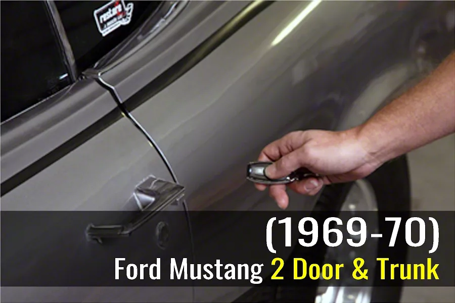 Klassic Keyless Ecklers Keyless Entry System with Trunk Release 27 ...