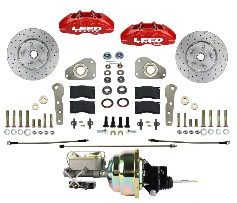 LEED Brakes Ecklers MaxGrip Lite 4-Piston Power Front Disc Brake ...