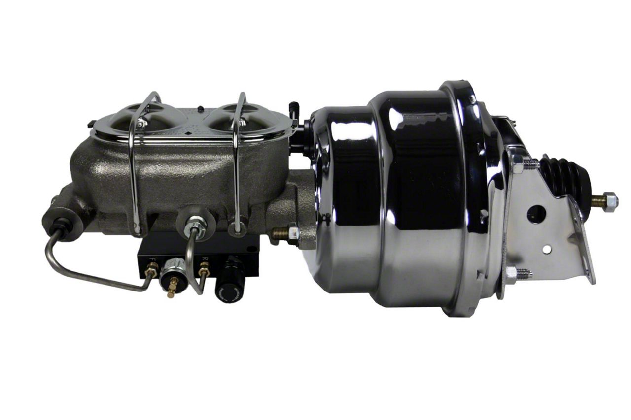 LEED Brakes Ecklers 7-Inch Dual Power Brake Booster with 1-Inch Dual ...