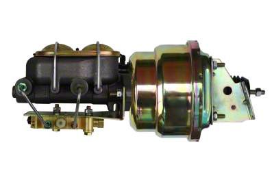 LEED Brakes Ecklers 7-Inch Dual Power Brake Booster with 1-Inch Dual ...