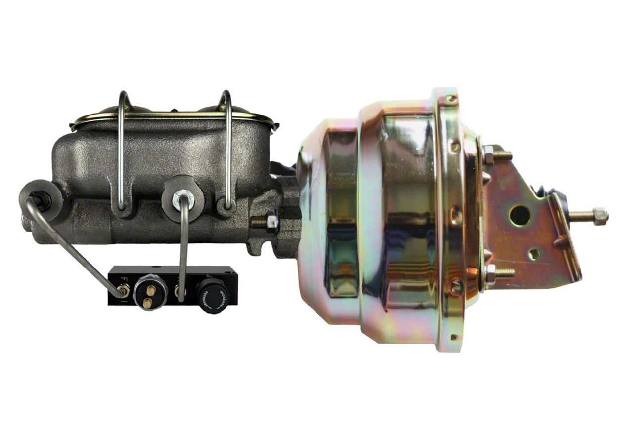 LEED Brakes Ecklers 8-Inch Dual Power Brake Booster with 1-Inch Dual ...