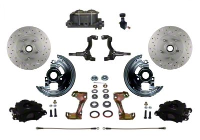 LEED Brakes Ecklers Manual Front Disc Brake Conversion Kit with MaxGrip ...
