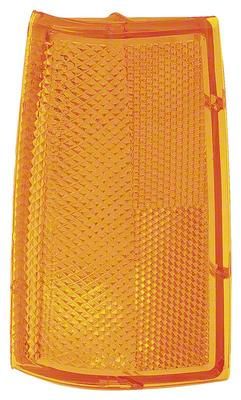 Ecklers Front Side Marker Lens; Amber; Driver Side (81-85 Caprice, Impala)