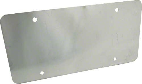Ecklers Plain License Plate Backing Cover/ Ss