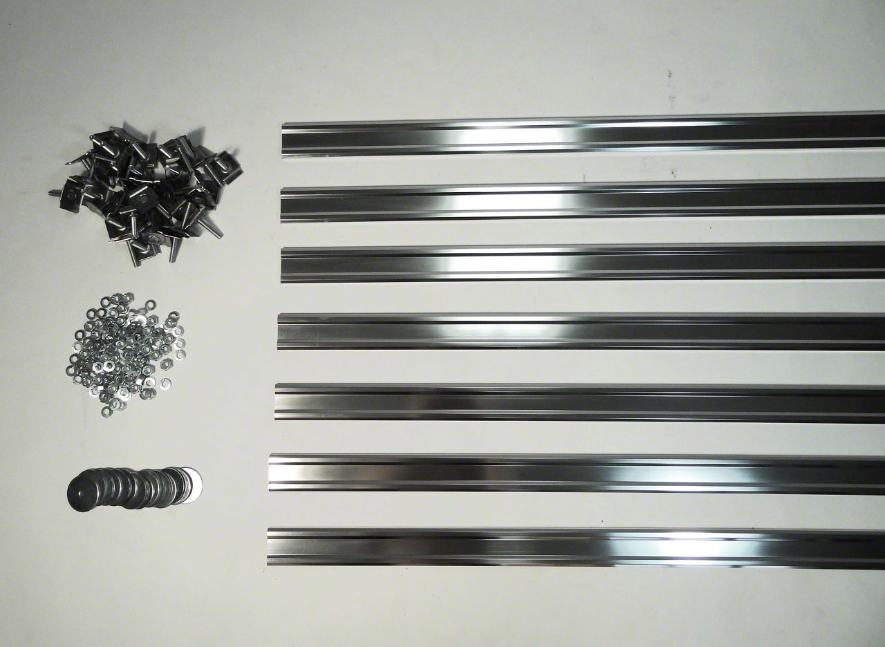 MAR-K Ecklers Bed Strips with Hidden Fasteners; Aluminum 111026-K7 (63 ...