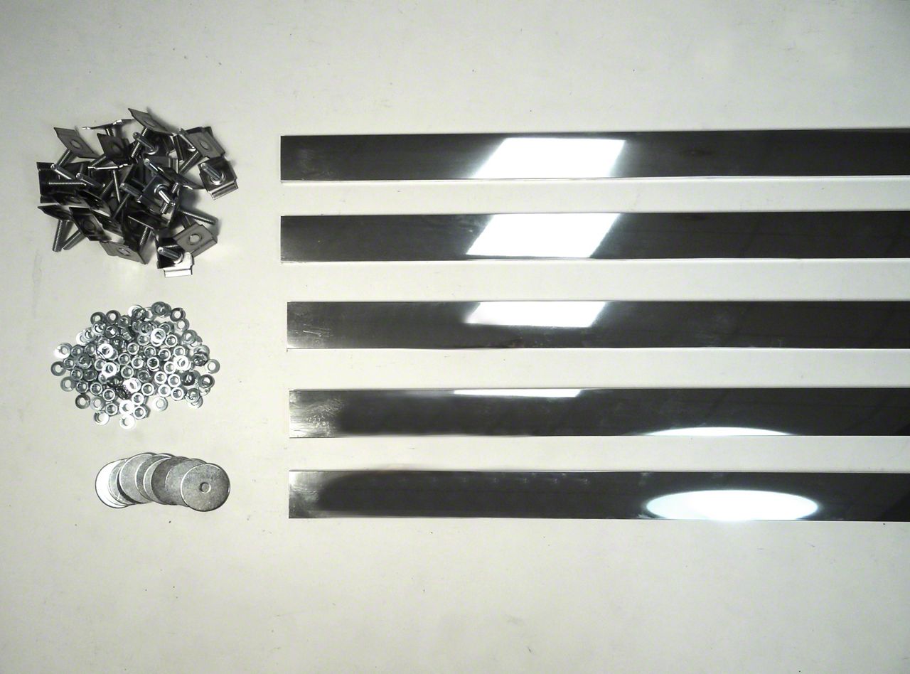 MAR-K Ecklers Bed Strips with Hidden Fasteners; Aluminum Flat 111002F ...