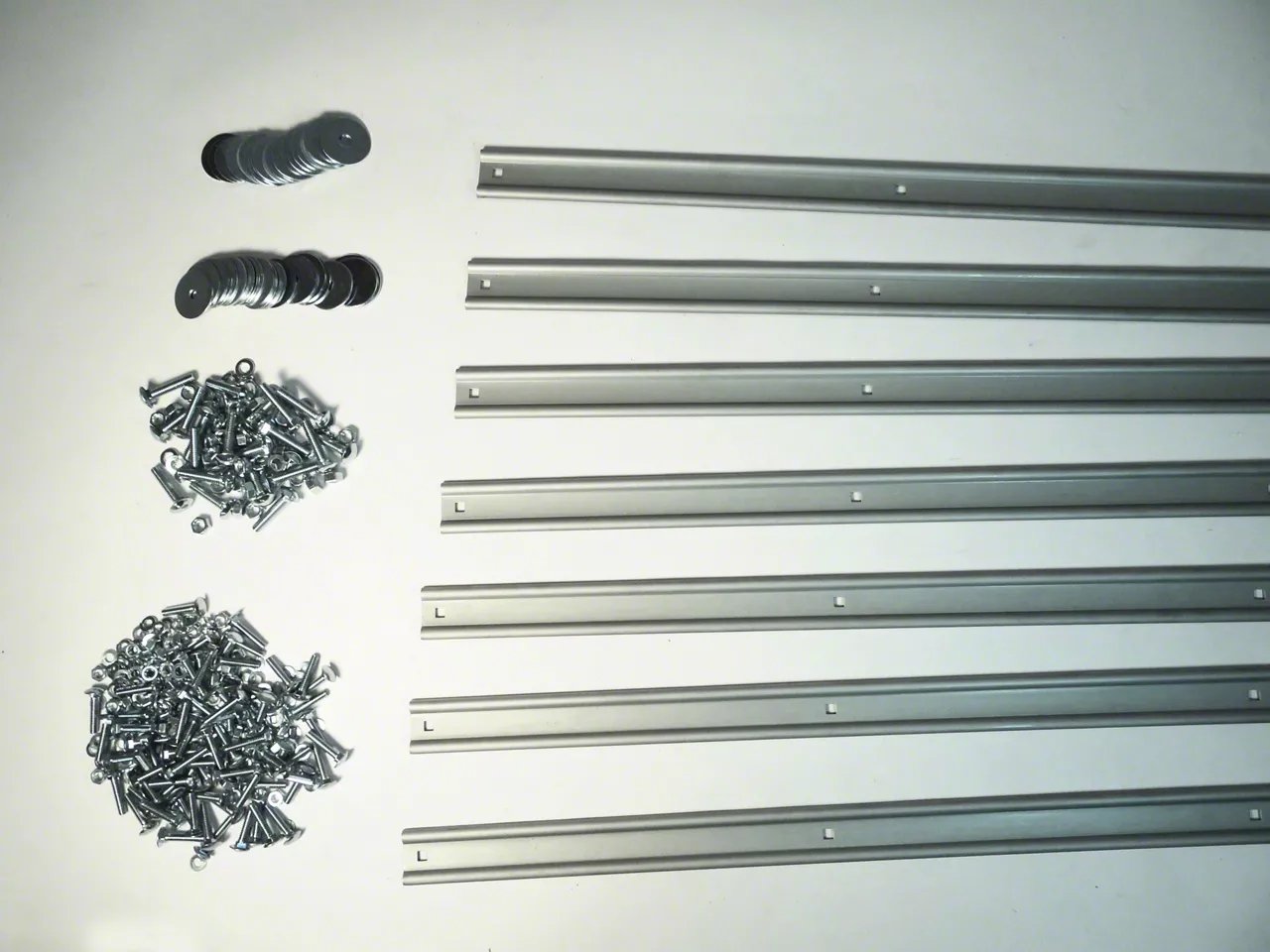 MAR-K Ecklers Bed Strips with Standard Bolts; Steel 120348-K7 (61-64 F ...