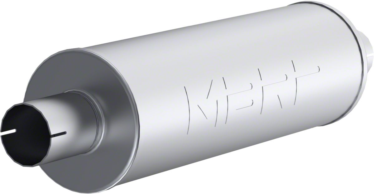 MBRP Ecklers Armor Plus Chambered Center/Center Muffler; 2.50-Inch ...