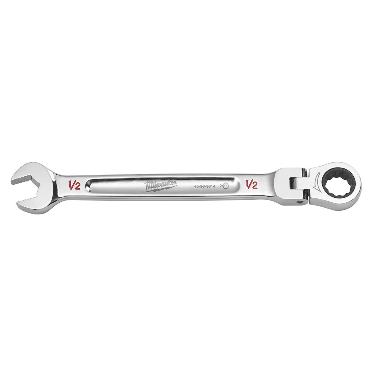 Milwaukee Tool Universal EK Flex Head Ratcheting Combination Wrench; 1/ ...