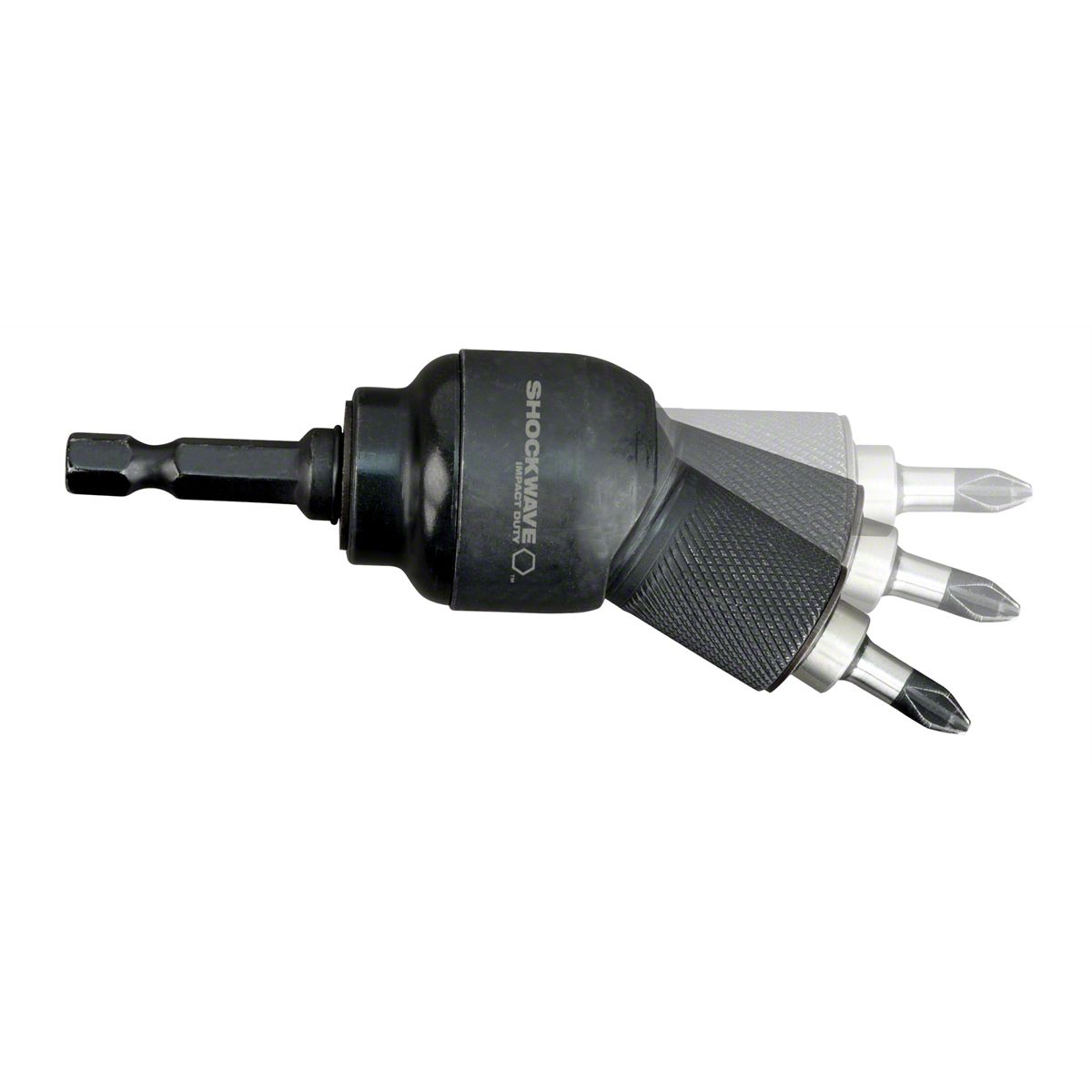 Milwaukee Tool Universal EK SHOCKWAVE 30-Degree KNUCKLE Pivoting Bit ...