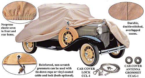 Ecklers Ford Car Cover - Technalon - Phaeton & Victoria & Tudor Sedan ...