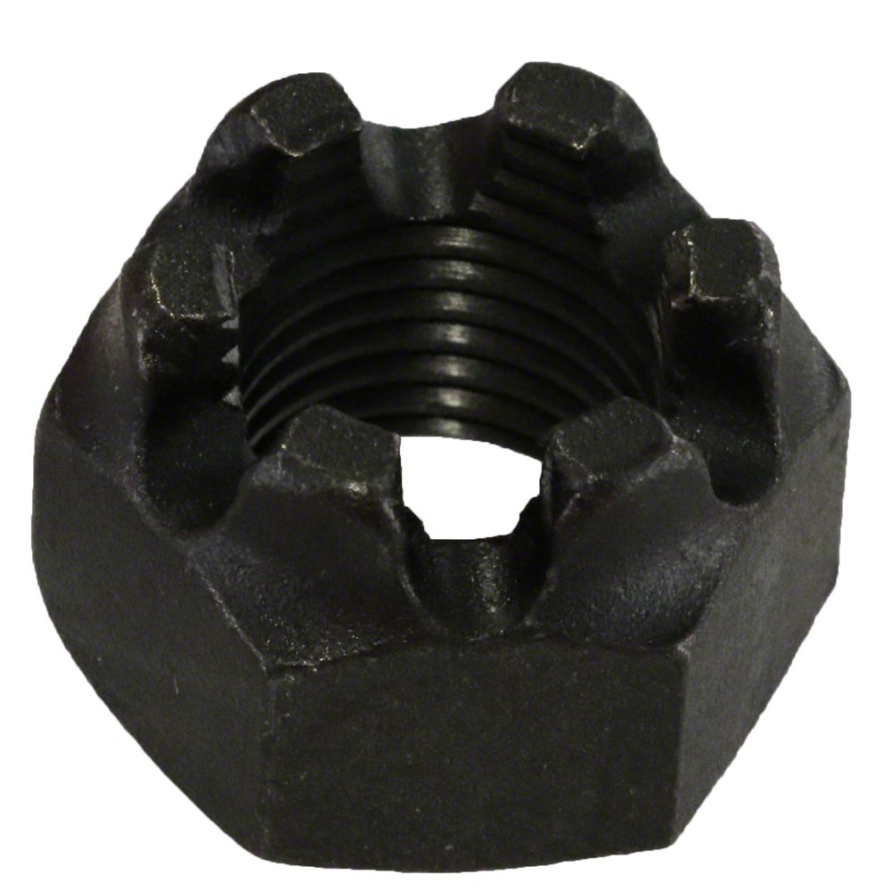 Ecklers 9/16-18 Castle Nut/fine Thread/ Black Oxide