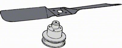 Ecklers Two Blade Steel Fan With Pulley/ 1928-31