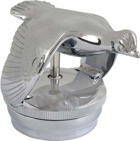 Ecklers Flying Quail Radiator Cap - Locking - Die-Cast Chrome - With ...
