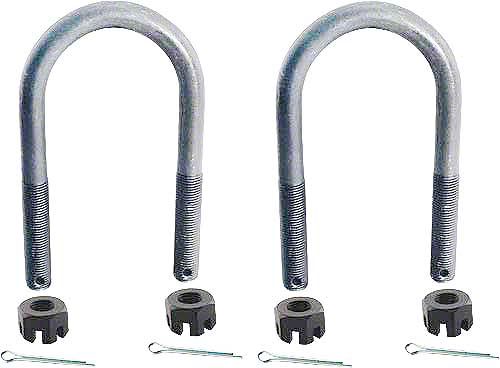 Ecklers U-bolt Set/Round Top/Front Spring/10 Pcs. (1930-1931 Model A ...