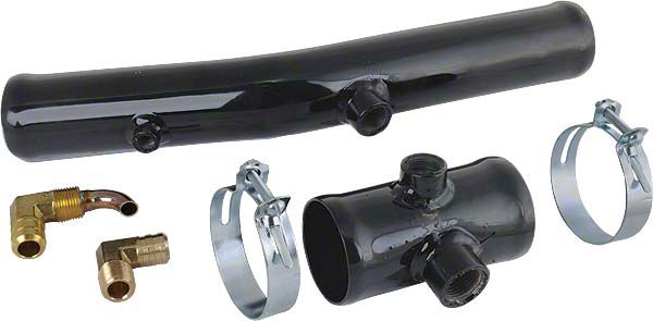 Ecklers Heater Hook Up Kit - Powder-coated Black (1928-1931 Model A)