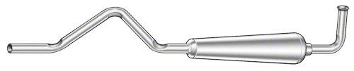 Ecklers Stainless Steel Muffler; Polished (28-31 Model A)
