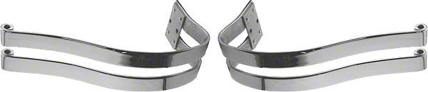 Ecklers Rear Bumper Bar Set - Chrome - 1928-29 Only (1928-1929 Model A ...