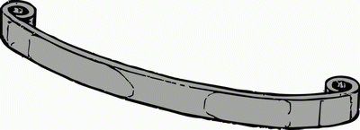 Ecklers Rear Bumper Bars/ Chrome/ 30-31