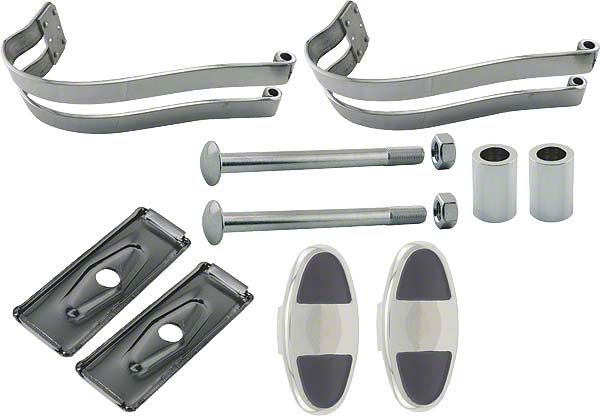 Ecklers Rear Bumper Master Kit - Polished Stainless Steel - Late Only ...