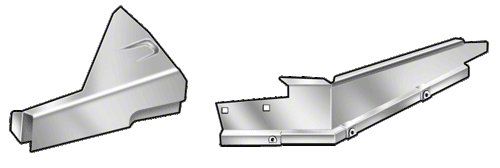 Ecklers Subrail Extension & Brace Set/ 4 Pieces/ 28-29