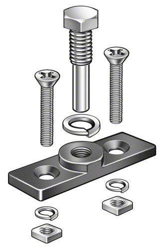 OPR Ecklers Model A Ford Trunk Lid Hinge & Mounting Set - 18 Pieces A ...