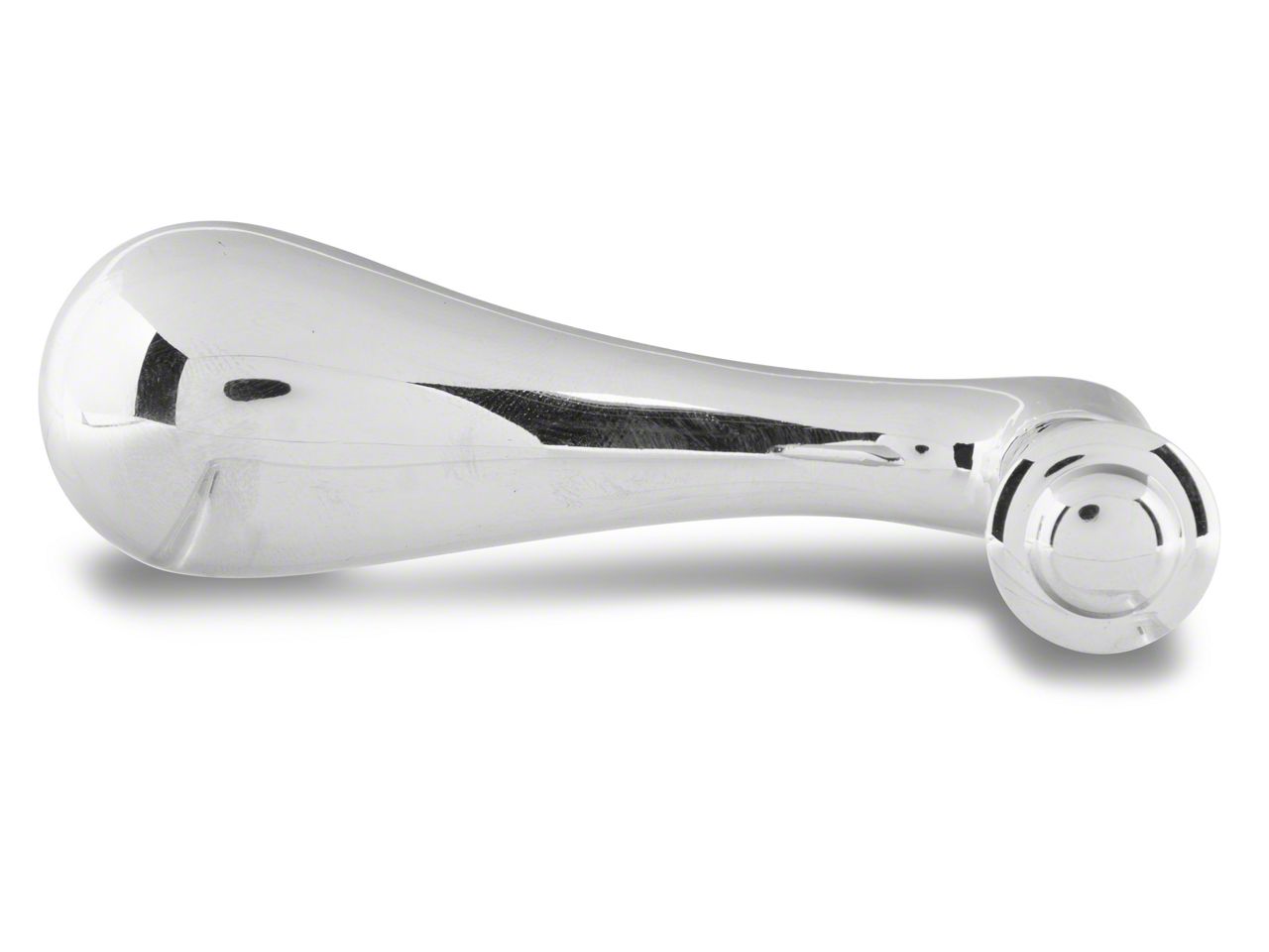 Ecklers 15-31/plain Window Riser Crank/ Chrome