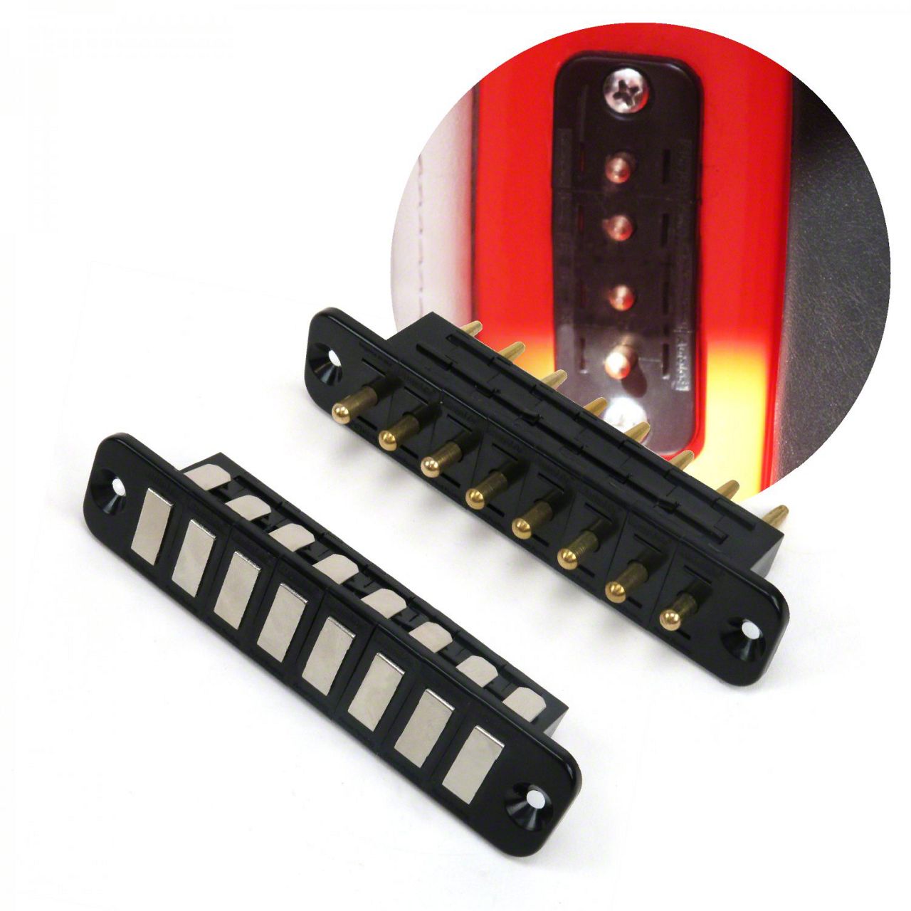 Ecklers Modular Door Jamb Contact Set; 8-Contacts (Universal; Some ...