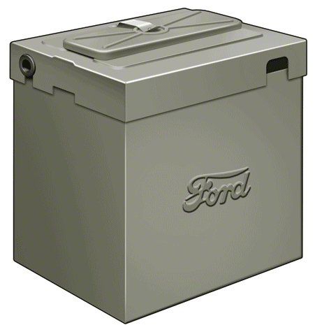 Ecklers Battery Box & Lid/ Script/ 19-27