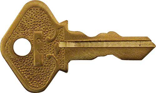 Ecklers Model T Ford Ignition Switch Key - Number 62