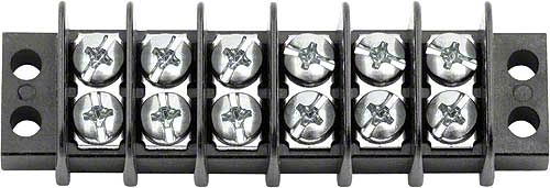 Ecklers Wiring Terminal Strip - 6 Gang - Double Row Type (1909-1927 ...
