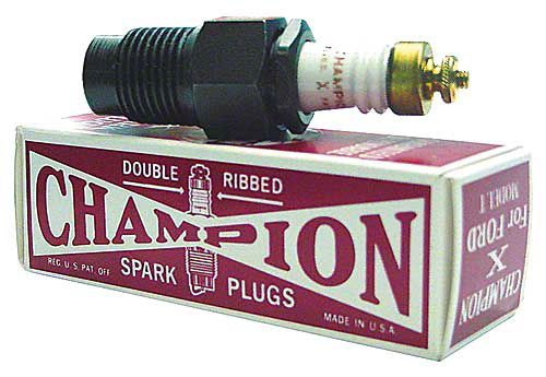 Ecklers Spark Champion Spark Plug, Authentic Take-Apart Style (1909 ...