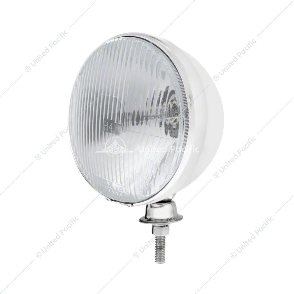 Ecklers 7-Inch Dietz Style Headlights with 12-Volt Flat H4 Bulbs ...