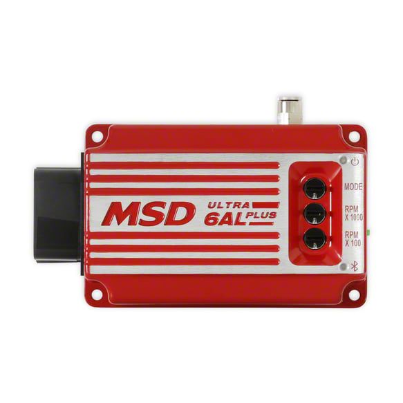 MSD Ecklers Ultra 6AL Plus Ignition Control; Red 6523 (Universal; Some ...
