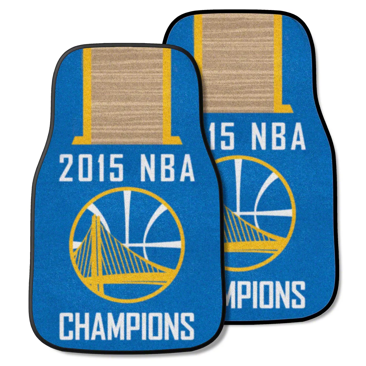 Ecklers Carpet Front Floor Mats with Golden State Warriors 2015 NBA ...
