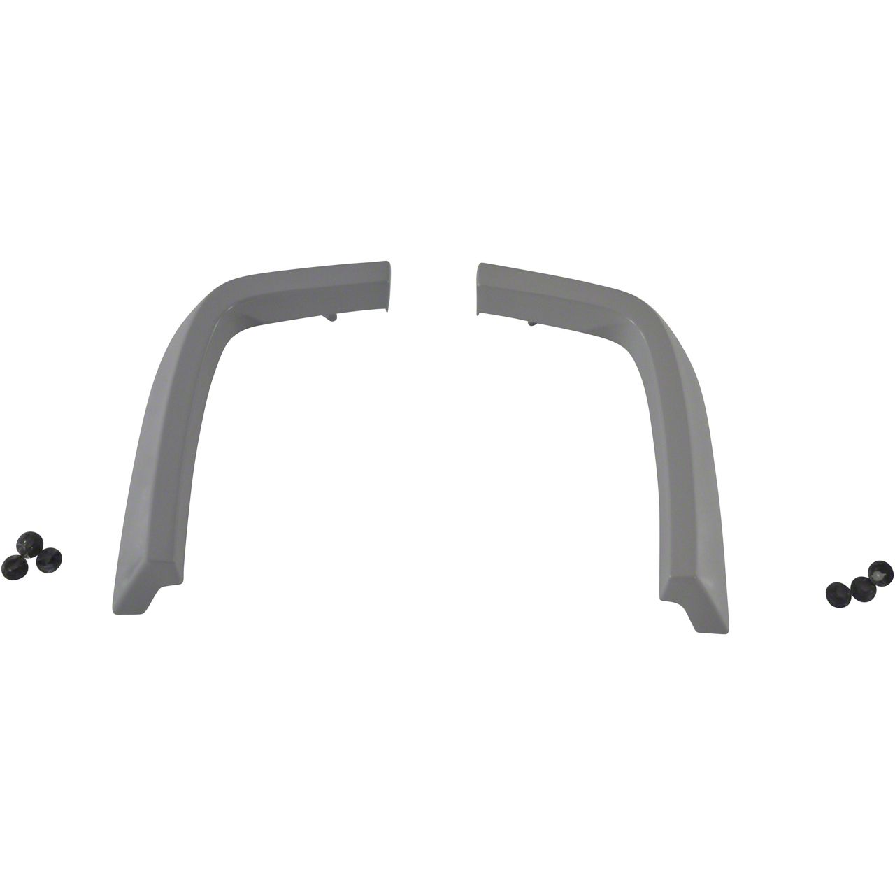Ecklers Fender Moldings; Primed (71-72 Mustang)
