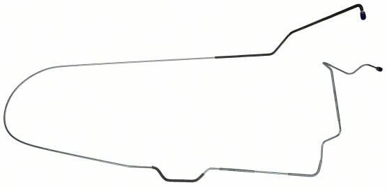 Ecklers Front to Rear Brake Line; OE Steel (1971 Mustang w/ Front Disc ...