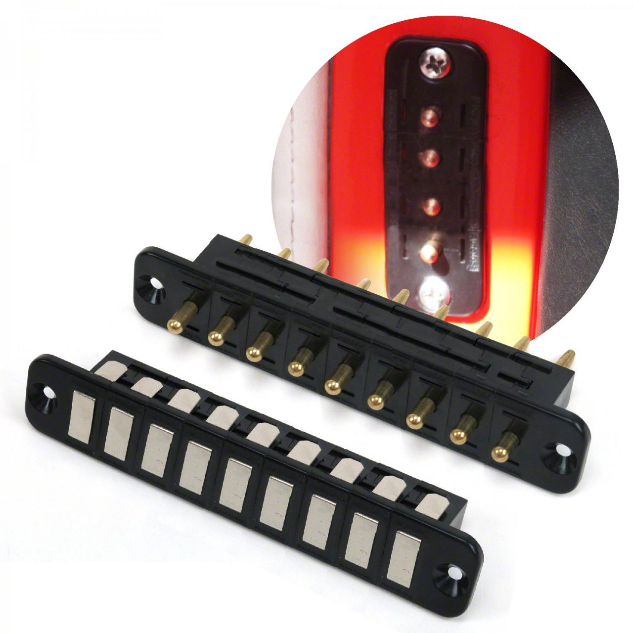 Ecklers Modular Door Jamb Contact Set; 9-Contacts (Universal; Some ...